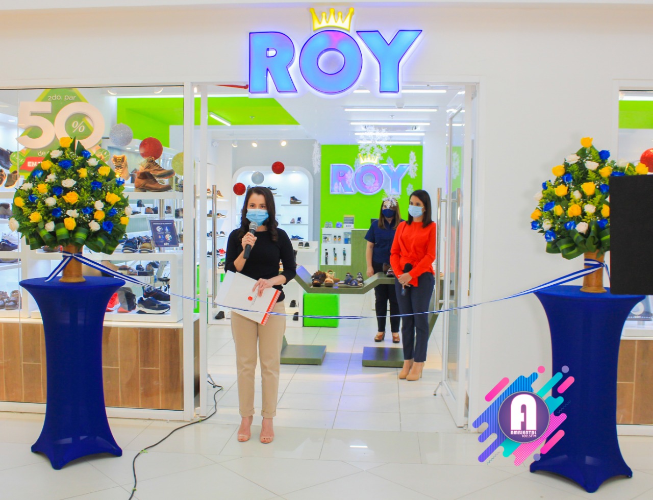 Roy abre sus puertas en Megamall San Pedro Sula. - Grupo Estereo Centro